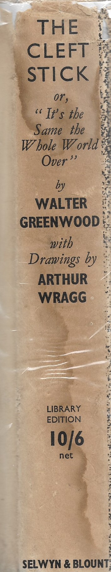 Arthur’s Wragg’s Original Dust-wrapper Drawing for The Cleft Stick, and ...